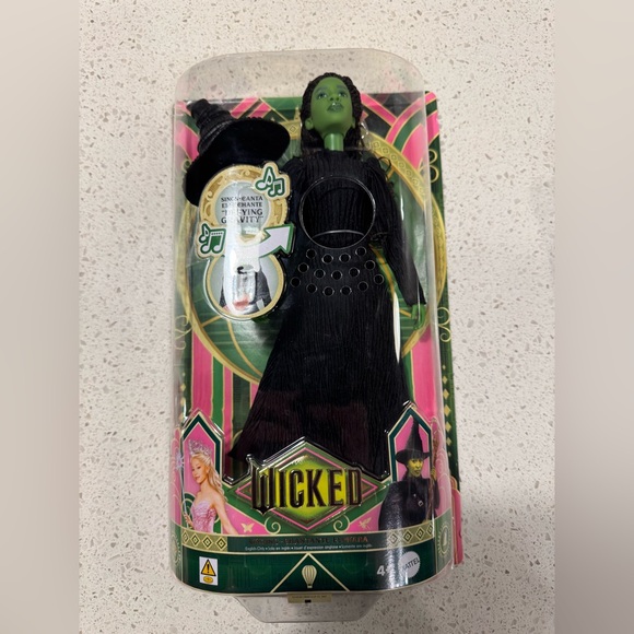 Mattel | Toys | Mattel Wicked Movie Singing Elphaba 1 Fashion Doll ...